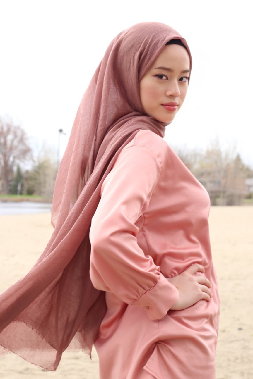 Relax Hijab - Lilac Brown